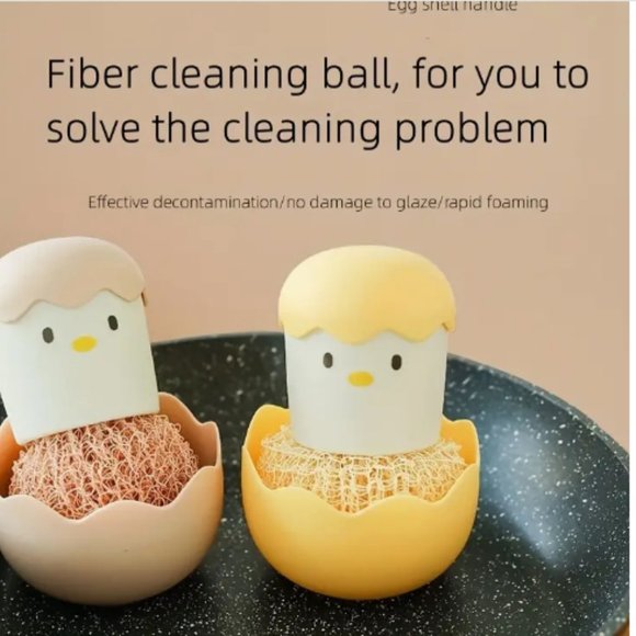 Kitchen | Heavy Duty Large Chicken In An Egg Scrubby | Poshmark